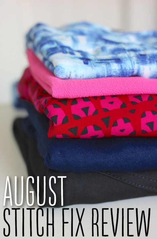 August Stitch Fix Review and Giveaway (#26)