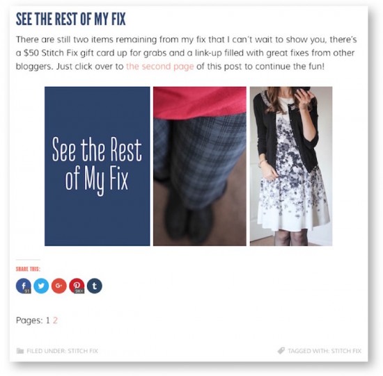 How to Set Up a Multiple Page Blog Post in WordPress